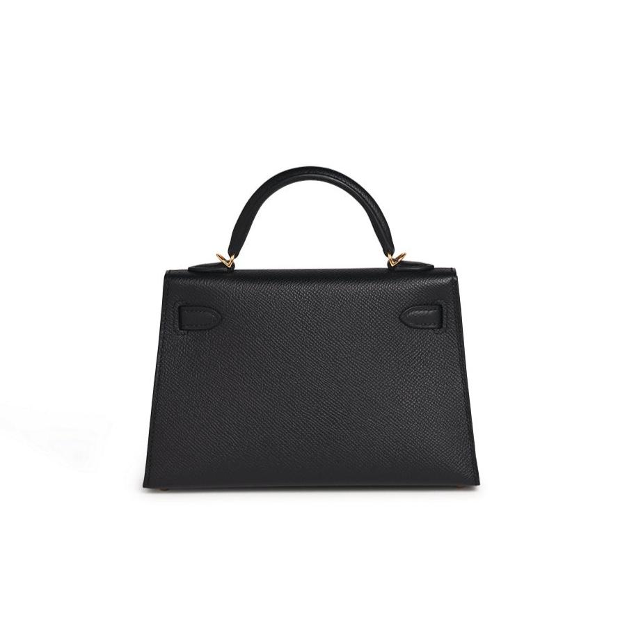 Black Mini Kelly 20cm GHW – Luxury Vault